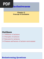 All Chapters of Inclusiveness Course | PDF | Inclusion (Education ...