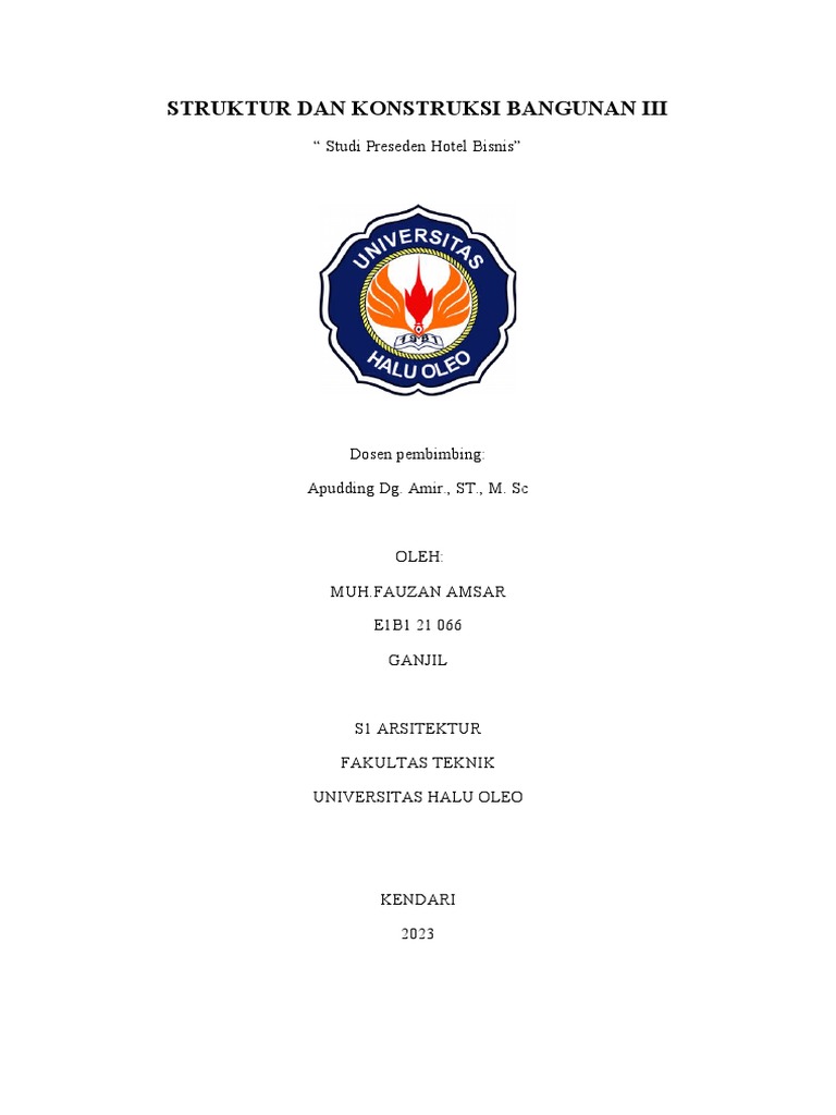 Truktur Dan Konstruksi Bangunan III (Autosaved)[1] | PDF