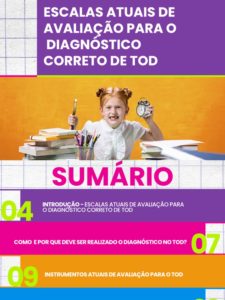 28_ESCALAS_ATUAIS_DE_AVALIAÇÃO_PARA_O_DIAGNÓSTICO_CORRETO_DE_TOD | PDF