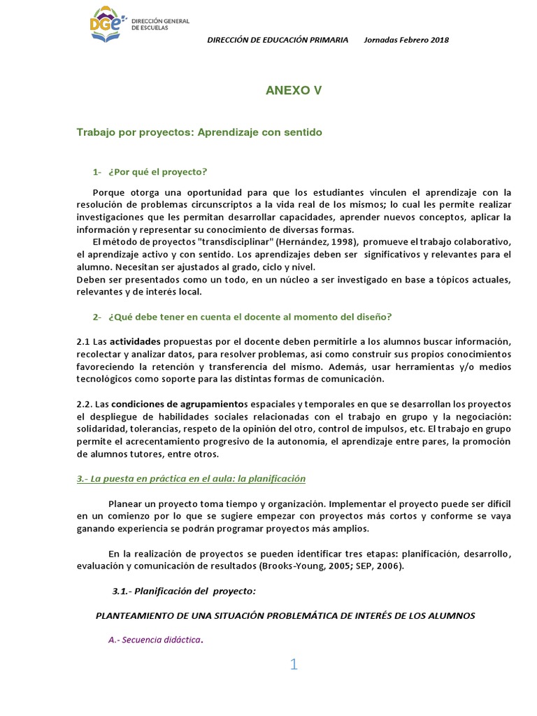 7 Cómo Se Construye Un Proyecto Simple | PDF | Evaluación | Enseñando