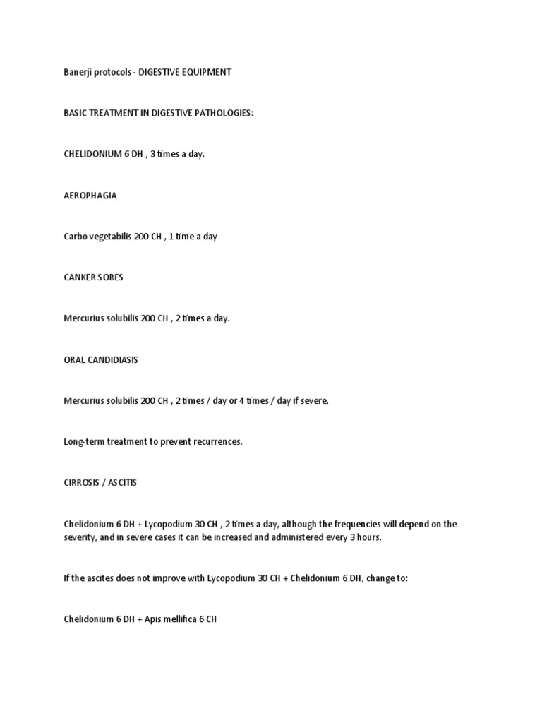 Banerji Protocol 4 | Download Free PDF | Epidemiology | Human Diseases ...