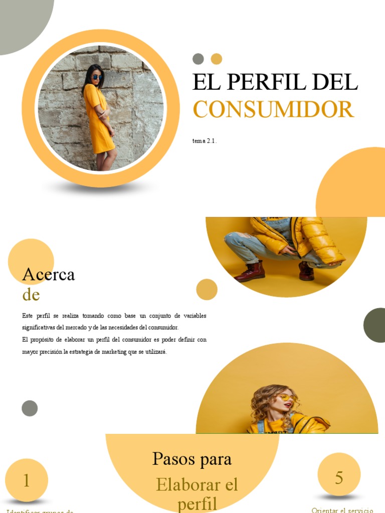 2.1, 2.2. y 2.3. El Perfil Del Consumidor | PDF | Marketing | Business