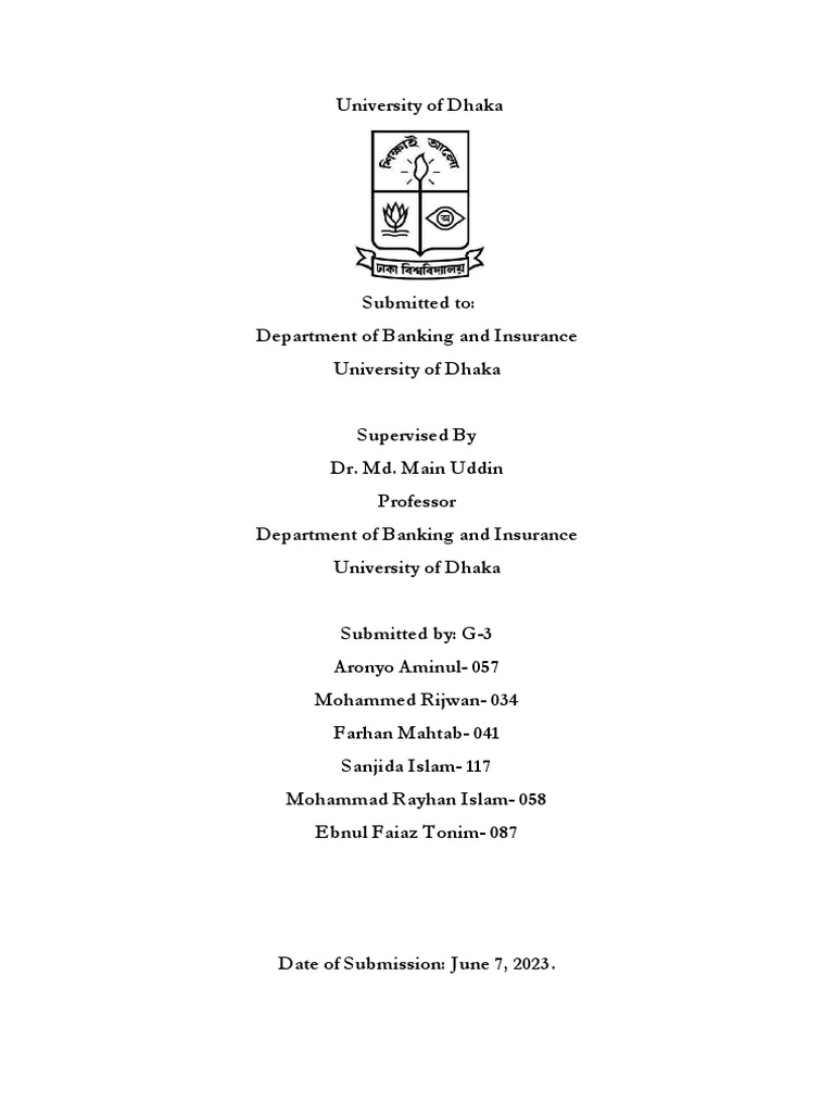 Research Proposal | PDF | Monetary Policy | Banks