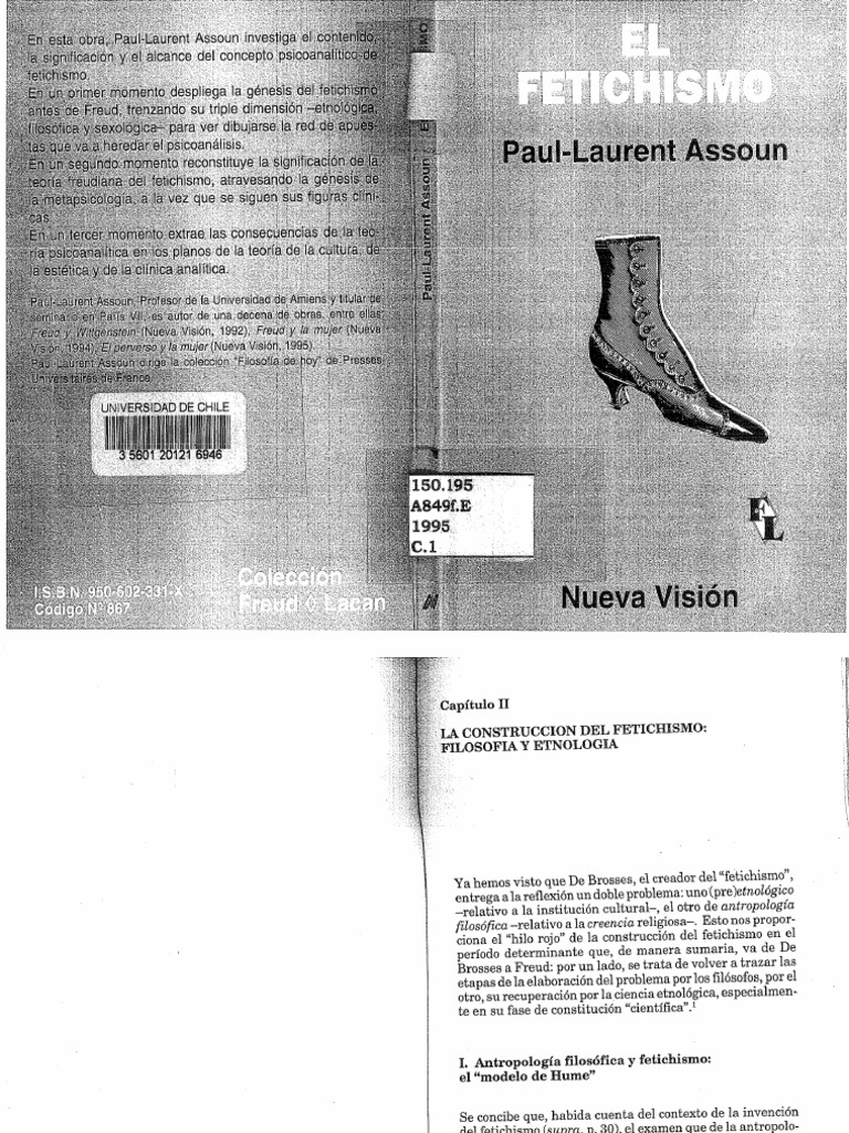 Assoun El Fetichismo Cap. II | PDF
