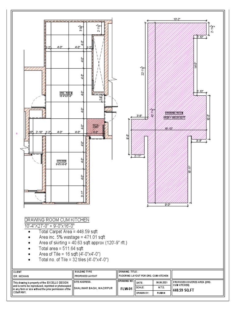 DRG Room Floor Plan-Model | PDF | Environmental Design | Buildings And ...