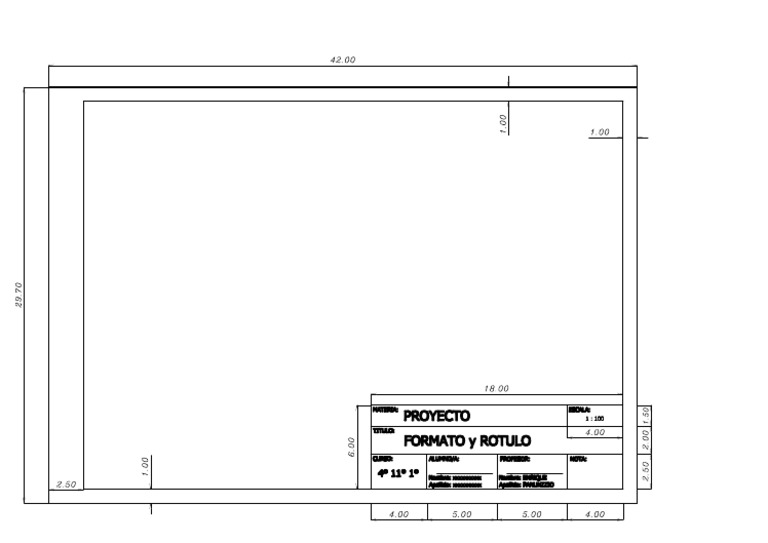 Formato y Rotulo | PDF