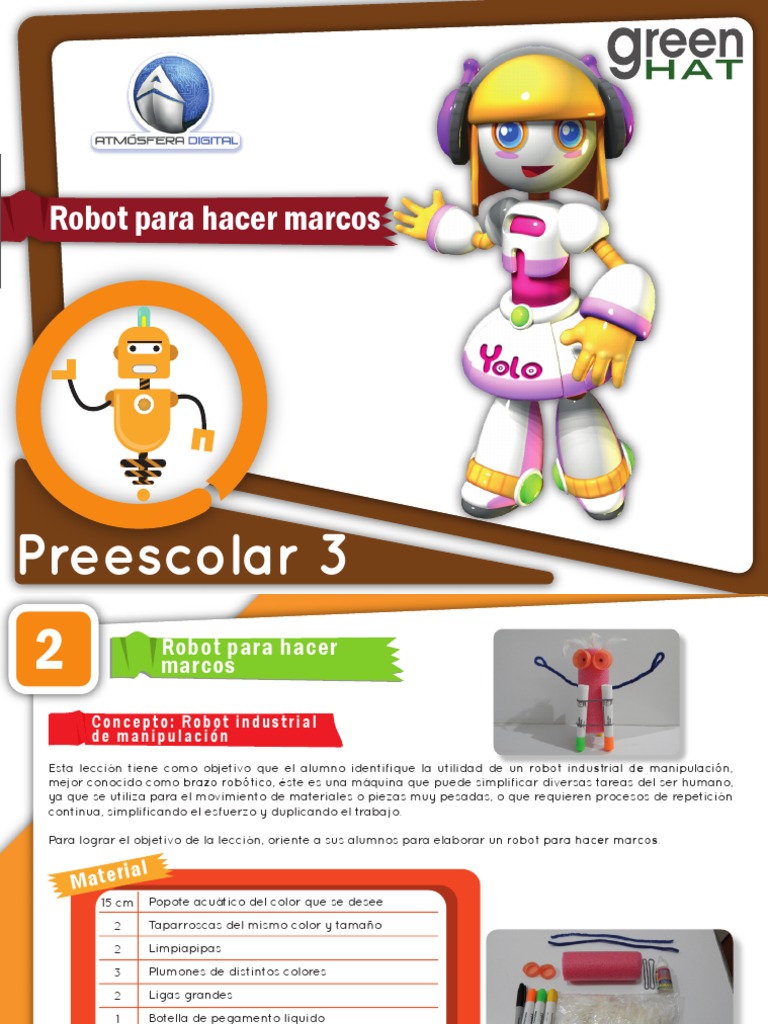 Robot para Hacer Marcos | PDF | Robot | Robótica