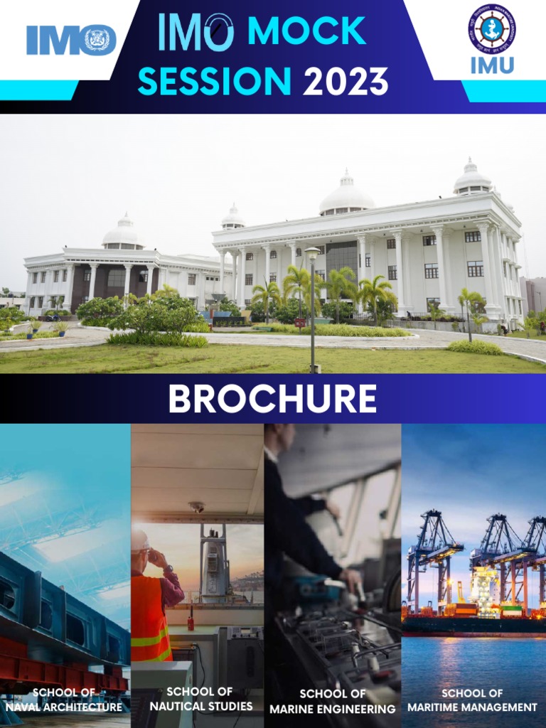 Imo Mock Session 2023 Brochure | PDF | Navigation | Ships