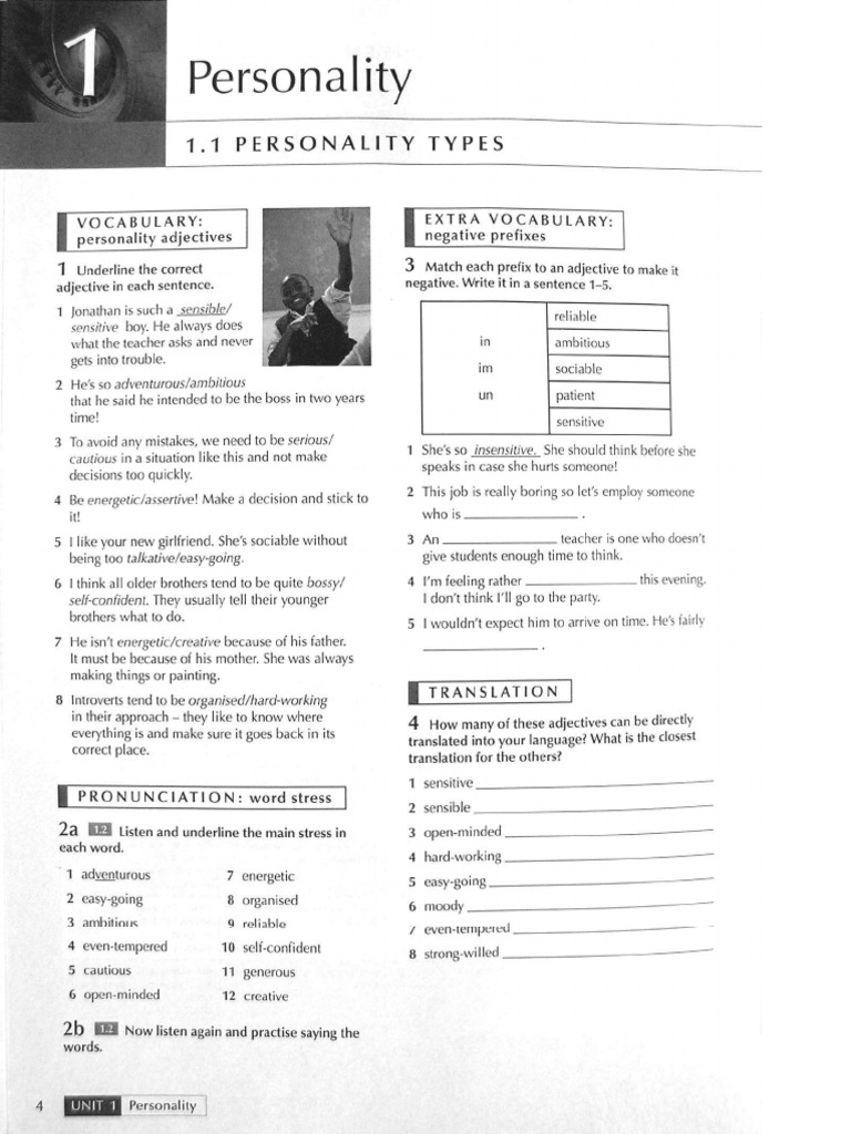 Language Leader Intermediate Unit 1-3 Workbook | PDF