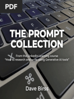 Prompts For AI For Creativity Course by Dave Birss - Creative AI | PDF ...