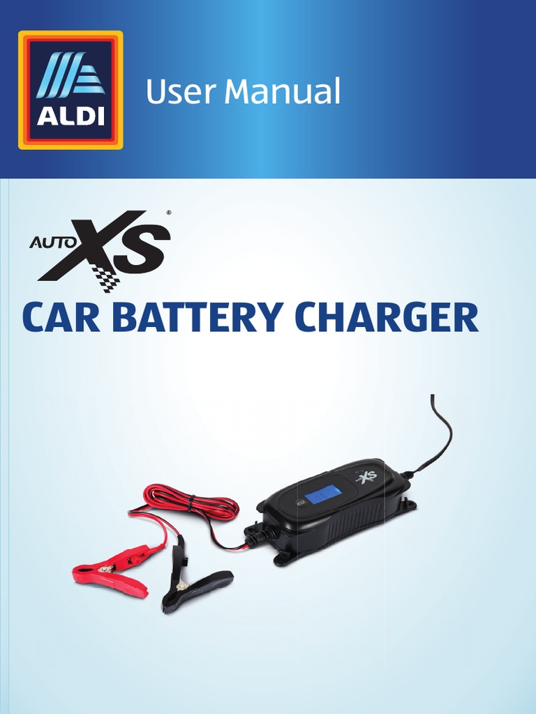 Autoxs MD 19787 | PDF | Rechargeable Battery | Battery Charger