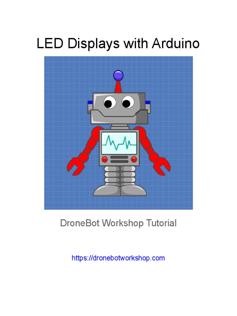 Dbws Pdf Led Displays With Arduino Pdf Light Emitting Diode Computer Engineering