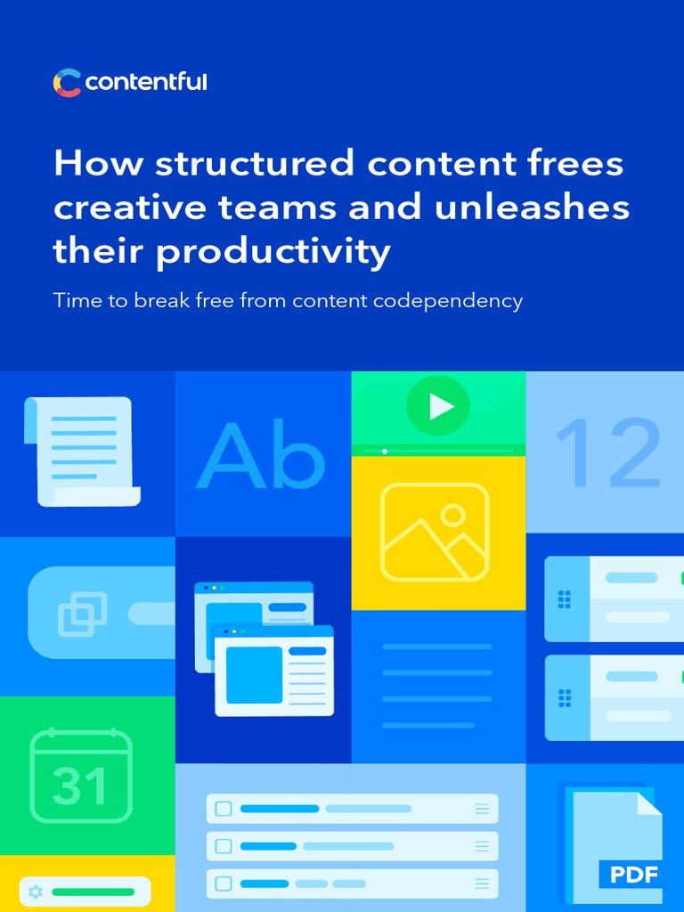 Structured Content White Paper | PDF | Analytics | Cloud Computing