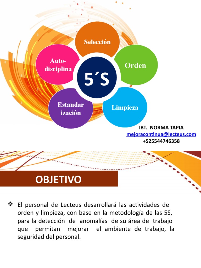 Implementación de 5S en Lecteus | PDF | Crecimiento personal y ...
