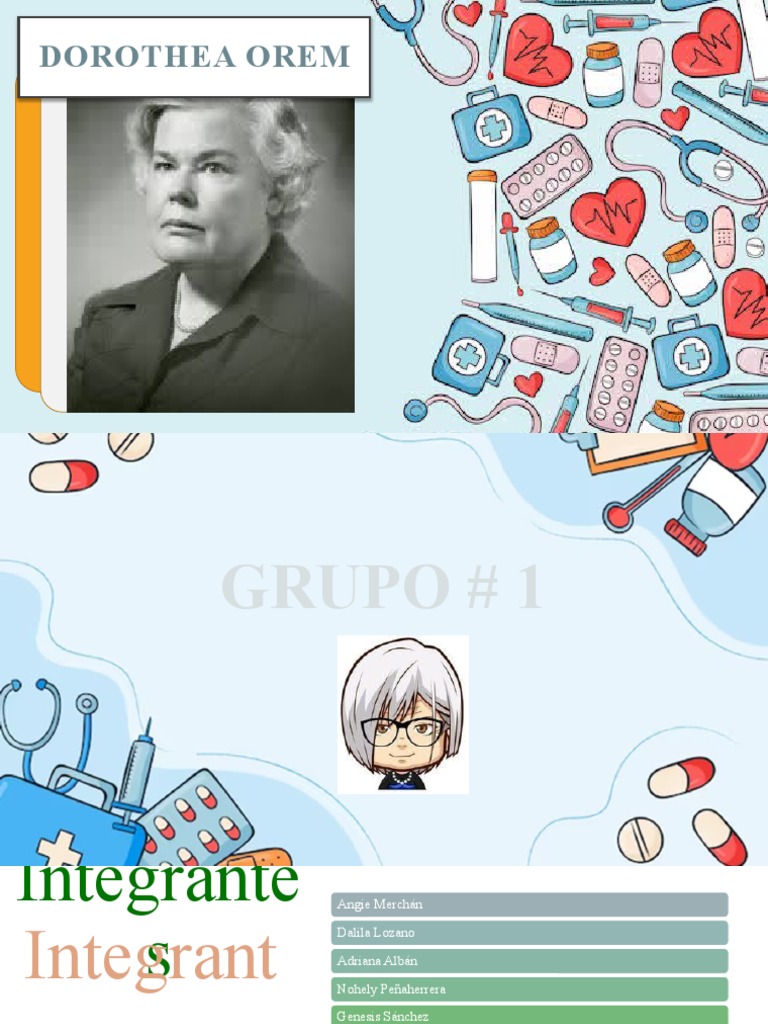 Teoría de Autocuidado de Dorothea Orem | PDF | Enfermería | Cuidado de ...