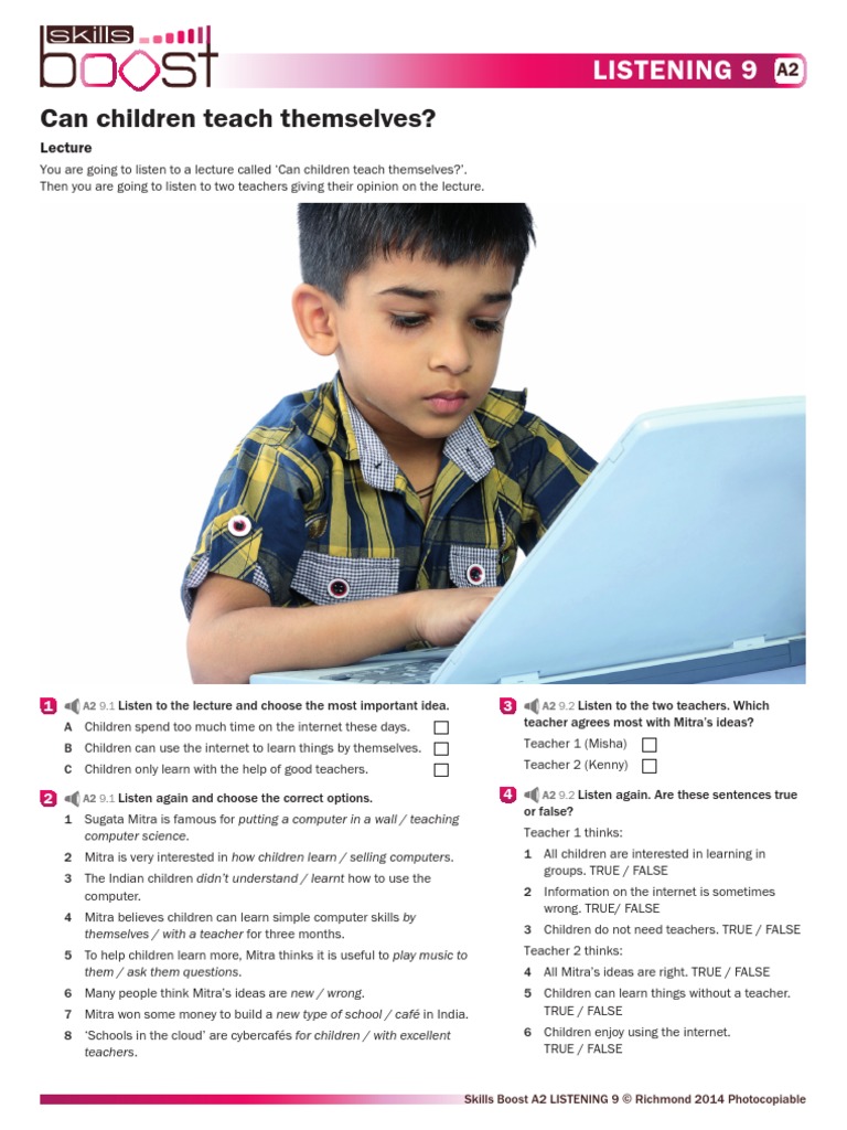 A2 Listening 9 | PDF | Learning | Cognitive Science