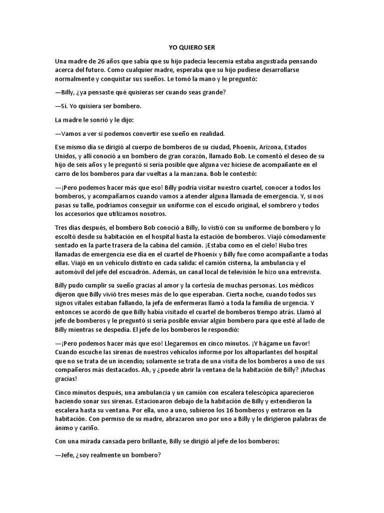 Yo Quiero Ser Pdf 