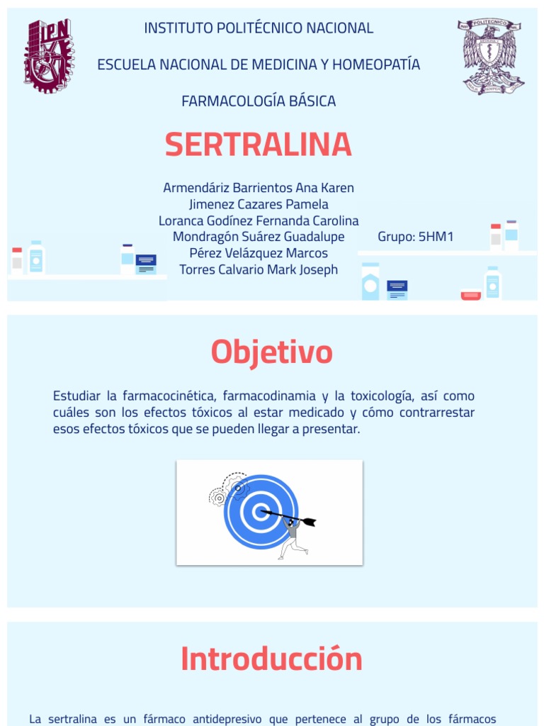 Sertralina (1) (1) | PDF | Inhibidor selectivo de la recaptación de ...