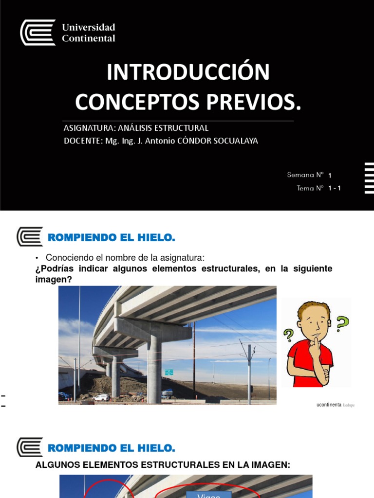 01 Conceptos Previos | PDF | Kilogramo | Análisis estructural