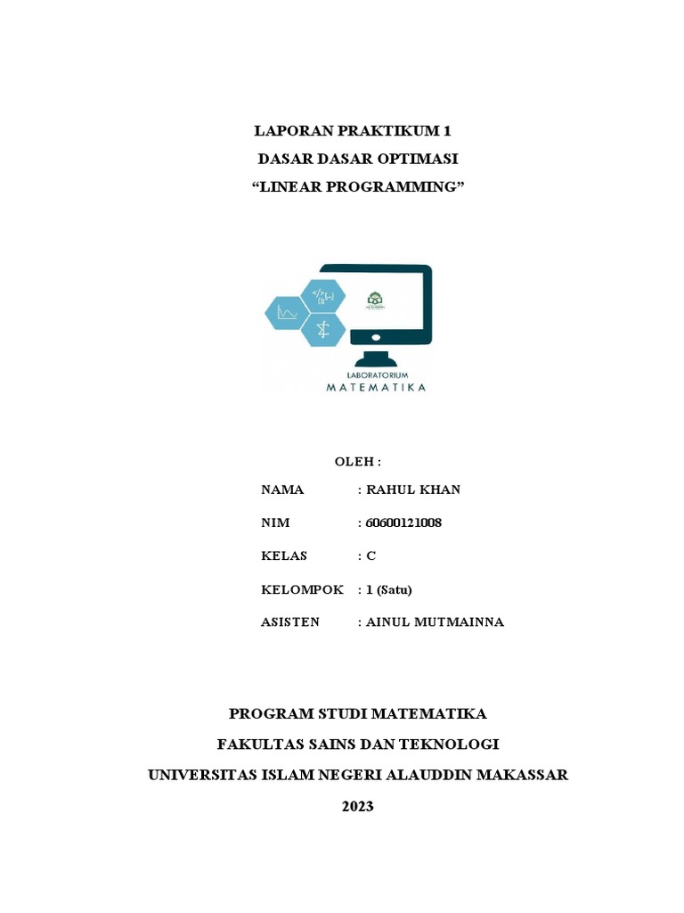 Laporan R Digabungkan | PDF