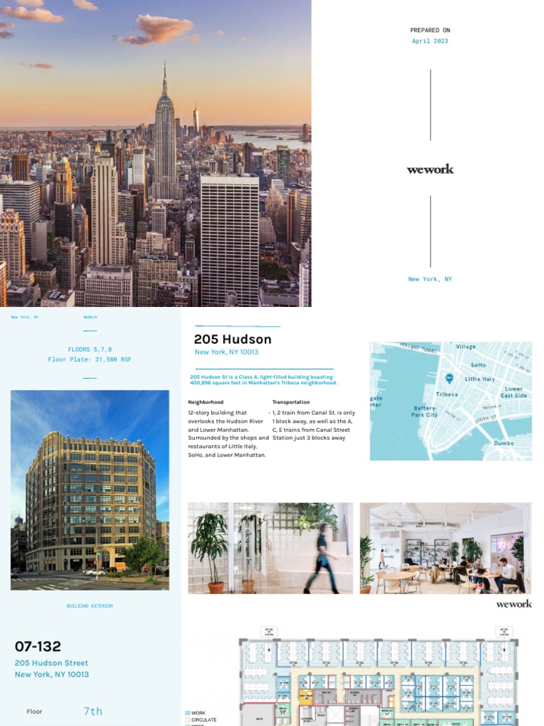 WeWork (205 Hudson ST) Primer | PDF | Computer Network | Wi Fi