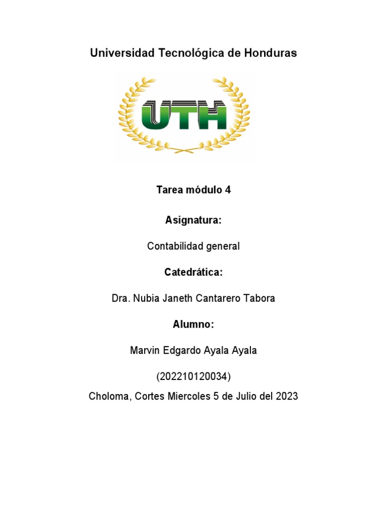 Tarea Modulo 4 | PDF