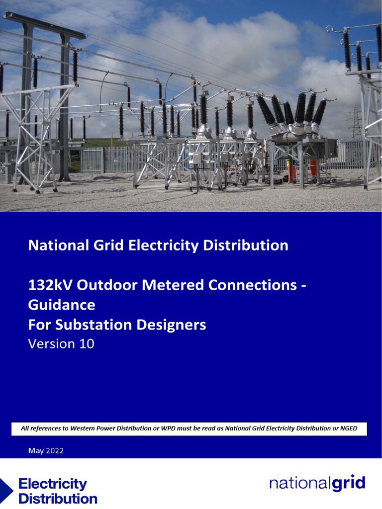 132kV Connection Guide - Version 10 | PDF | Electrical Substation ...