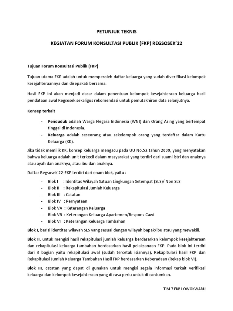 Juknis komplit | PDF