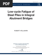 Semi-Integral-Abutment Design Example (USA Unit) | PDF | Bending | Bridge