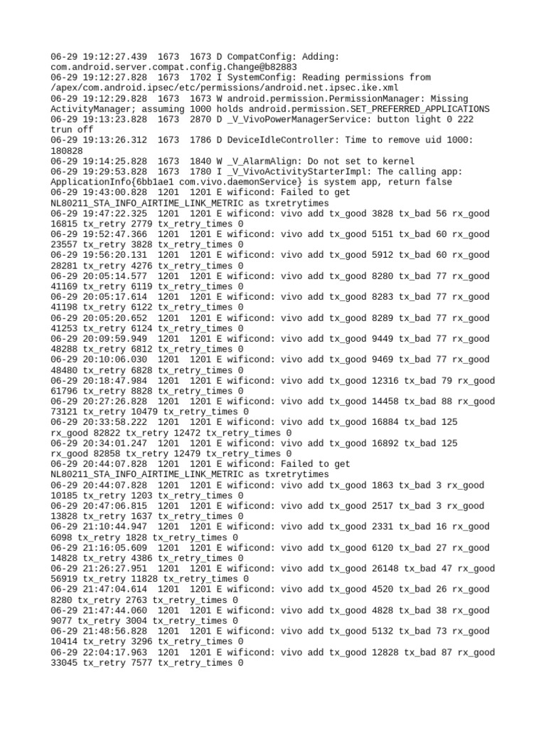 Log | PDF | Java (Programming Language) | Software Development