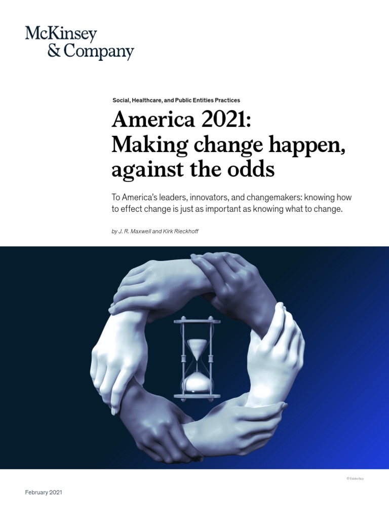 America 2021 Making Change Happen Against The Odds Final | PDF ...