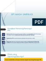 Formulir SPT Masa Unifikasi Excel | PDF