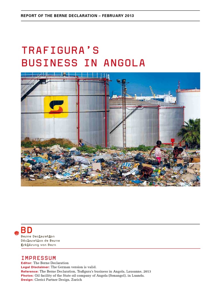 Trafigura's Operations in Angola: A Review | PDF | Angola | Business