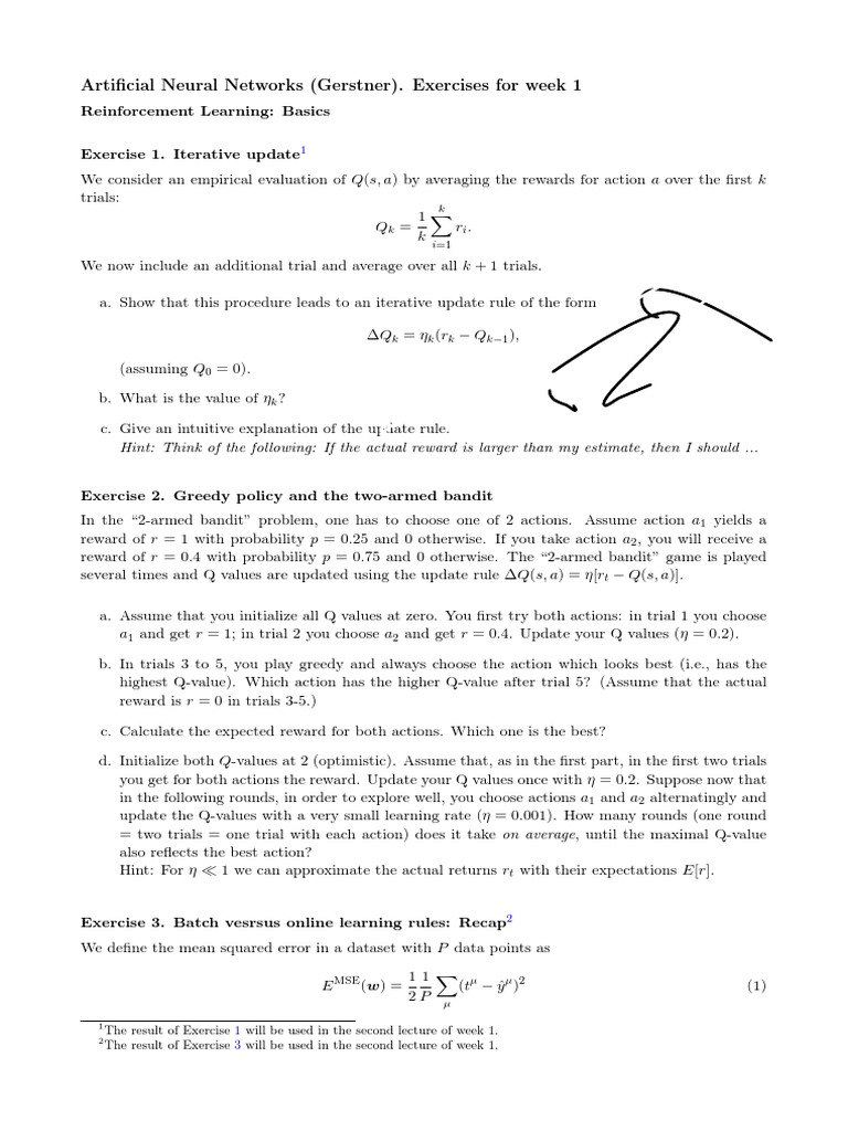 Ex Lecture1 | PDF | Mean Squared Error | Analysis