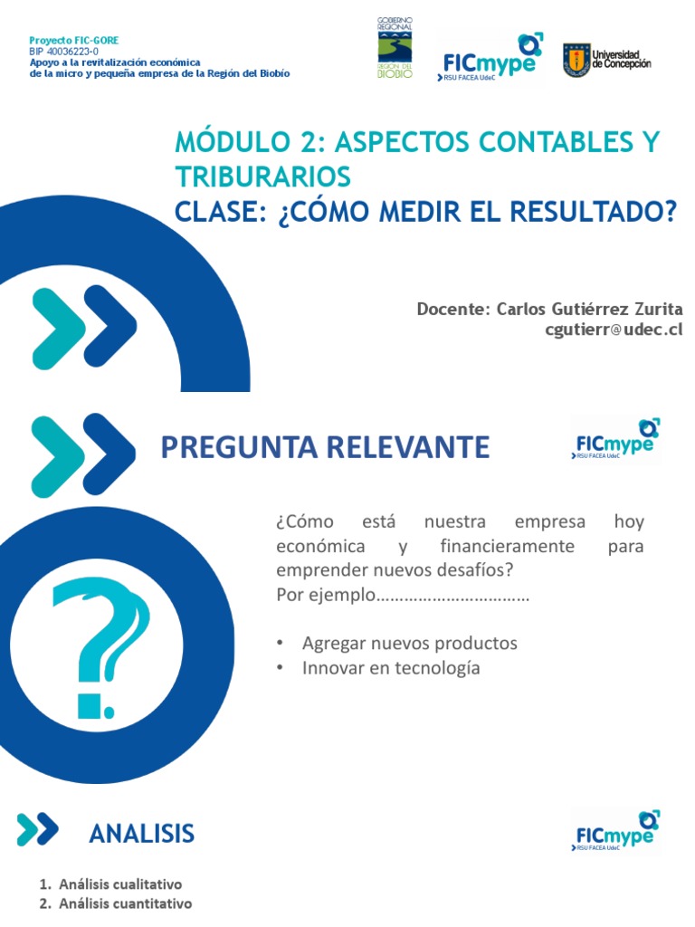 MÓDULO 2 - CÓMO MEDIR EL RESULTADO | PDF | Contabilidad | Hoja de balance