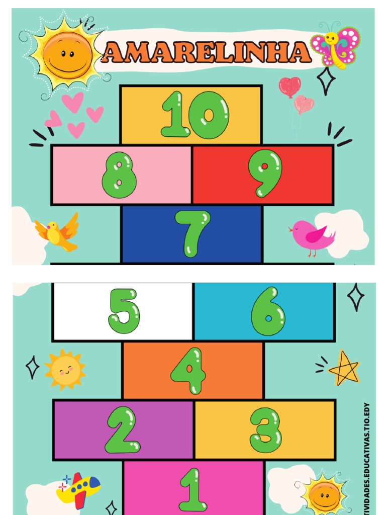 Amarelinha Numerica | PDF
