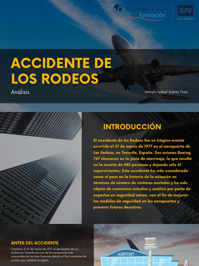 Accidente de Los Rodeos | Descargar gratis PDF | Avión de línea | Aviación