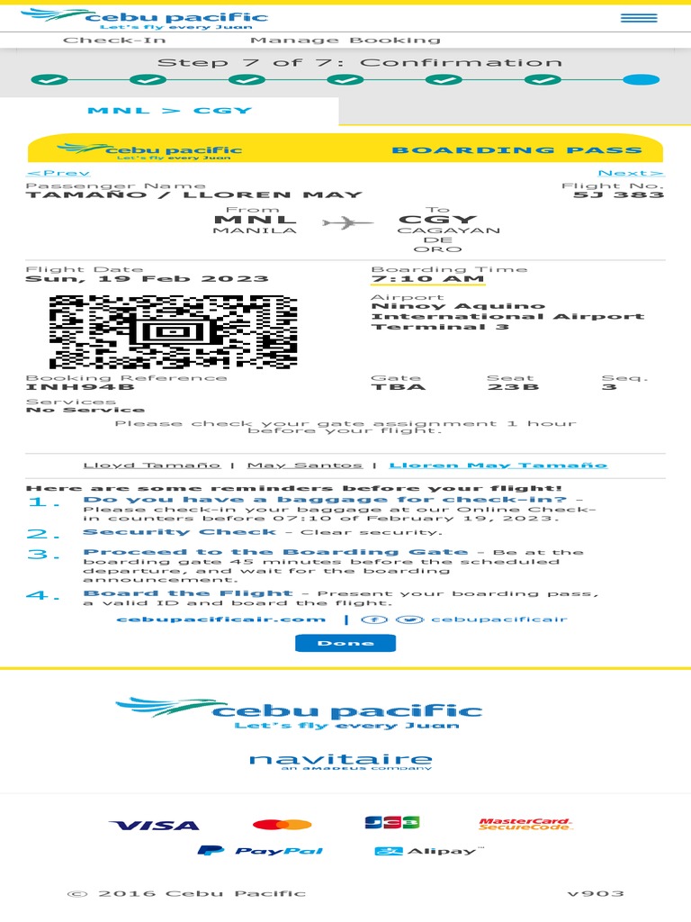 Cebu Pacific | PDF