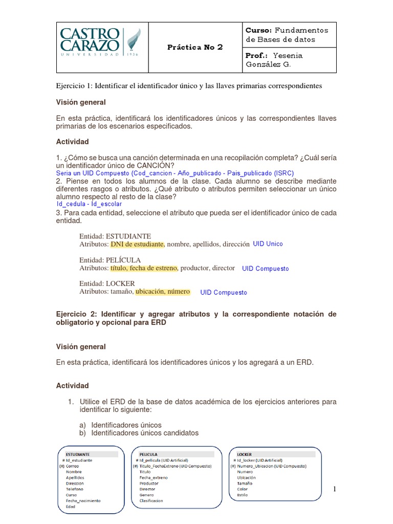 Semana 4 - Sesion-01 - Actividad #2 - 8-02-2023 | PDF