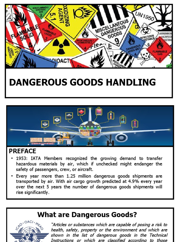 Topic No.9 Dangerous Goods Handling | Download Free PDF | Dangerous ...