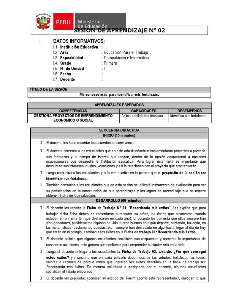 Sesion 02 | PDF | Iniciativa empresarial | Maestros