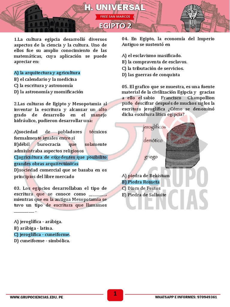 Egipto 2 - Historia Universal | PDF