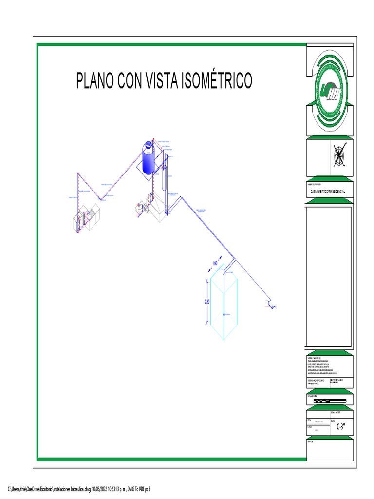 Isometrico .-Modelo | PDF