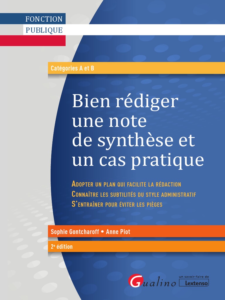 Bien Rédiger Une Note de Synthèse | PDF