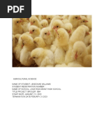 Agricultural Science - SBA MARKING SCHEME | PDF | Information | Data