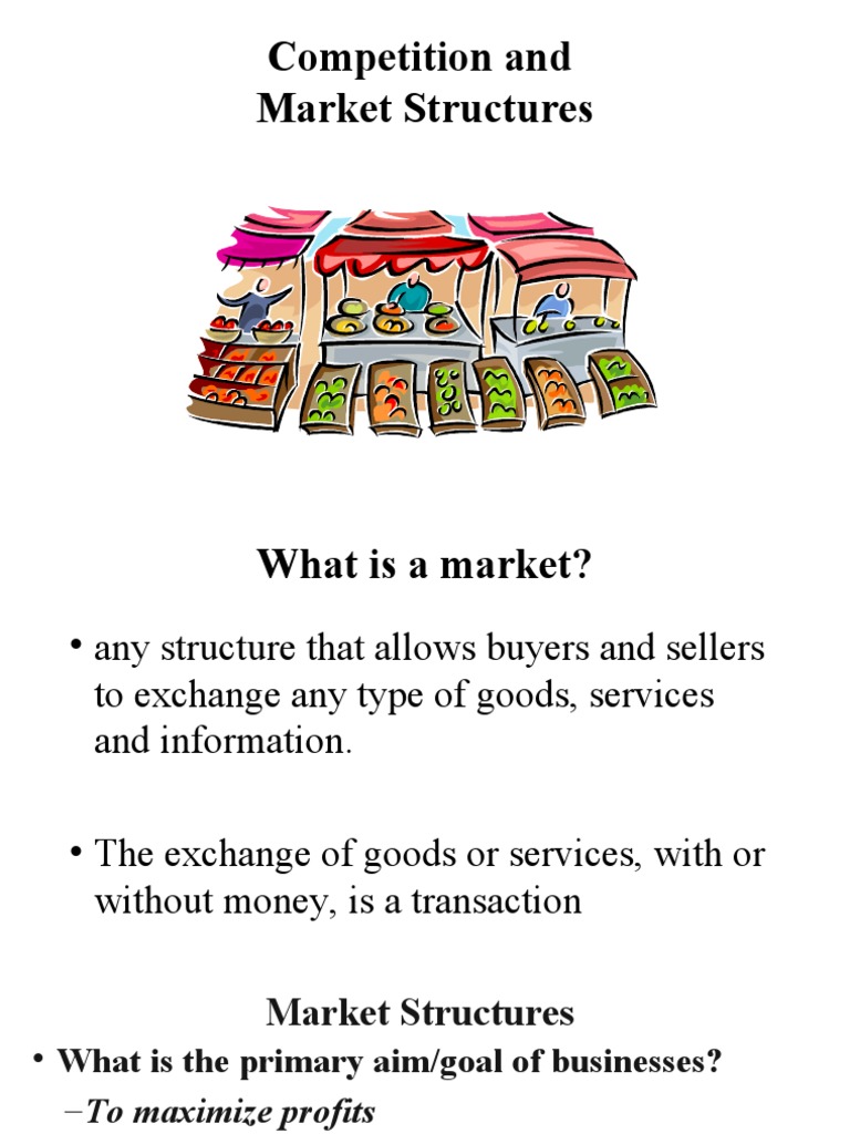 Market Structure | PDF | Imperfect Competition | Monopoly