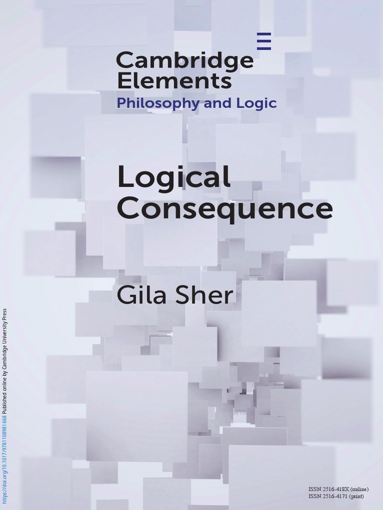 Sher - Logical Consequence | PDF | Logic | Truth