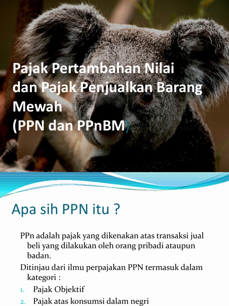 PPN Dan PPNBM | PDF