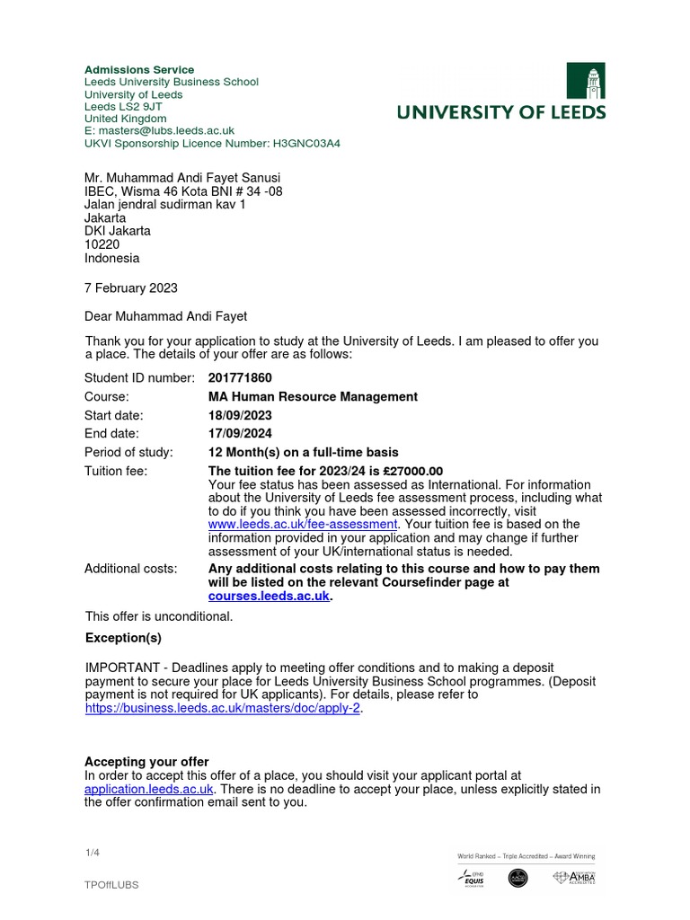 PGT Offer Letter-1 | Download Free PDF | Travel Visa | Postgraduate ...