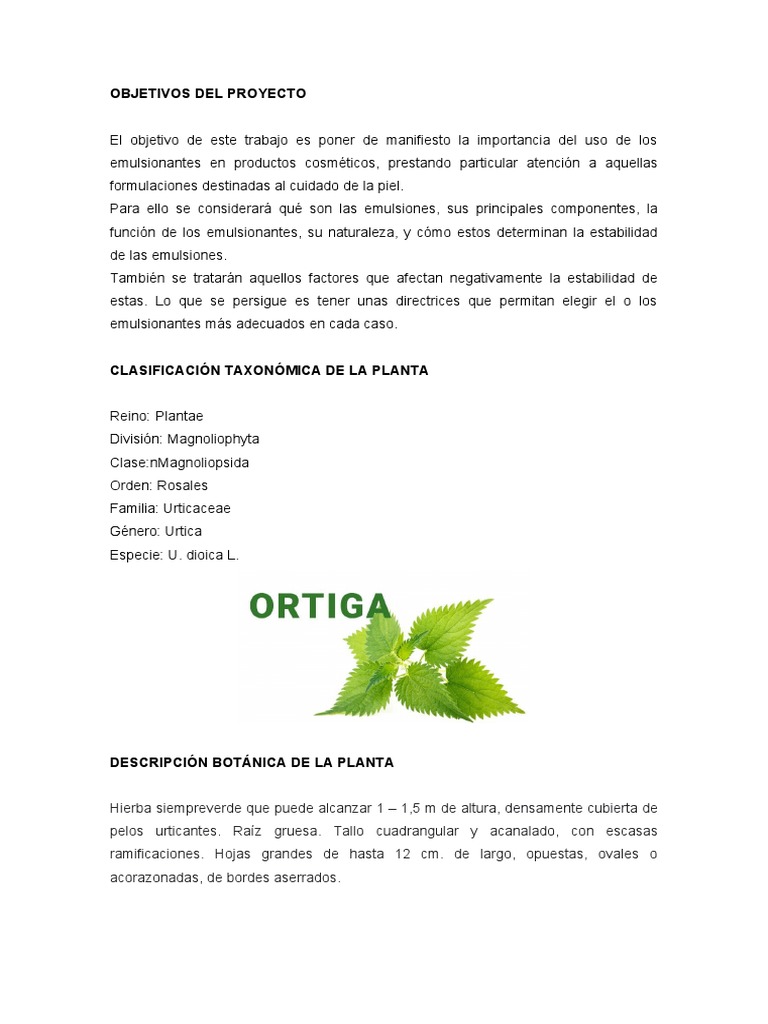 ORTIGA | PDF | Solvente | Cromatografía